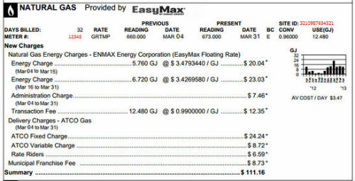 Understanding Your ENMAX Bill